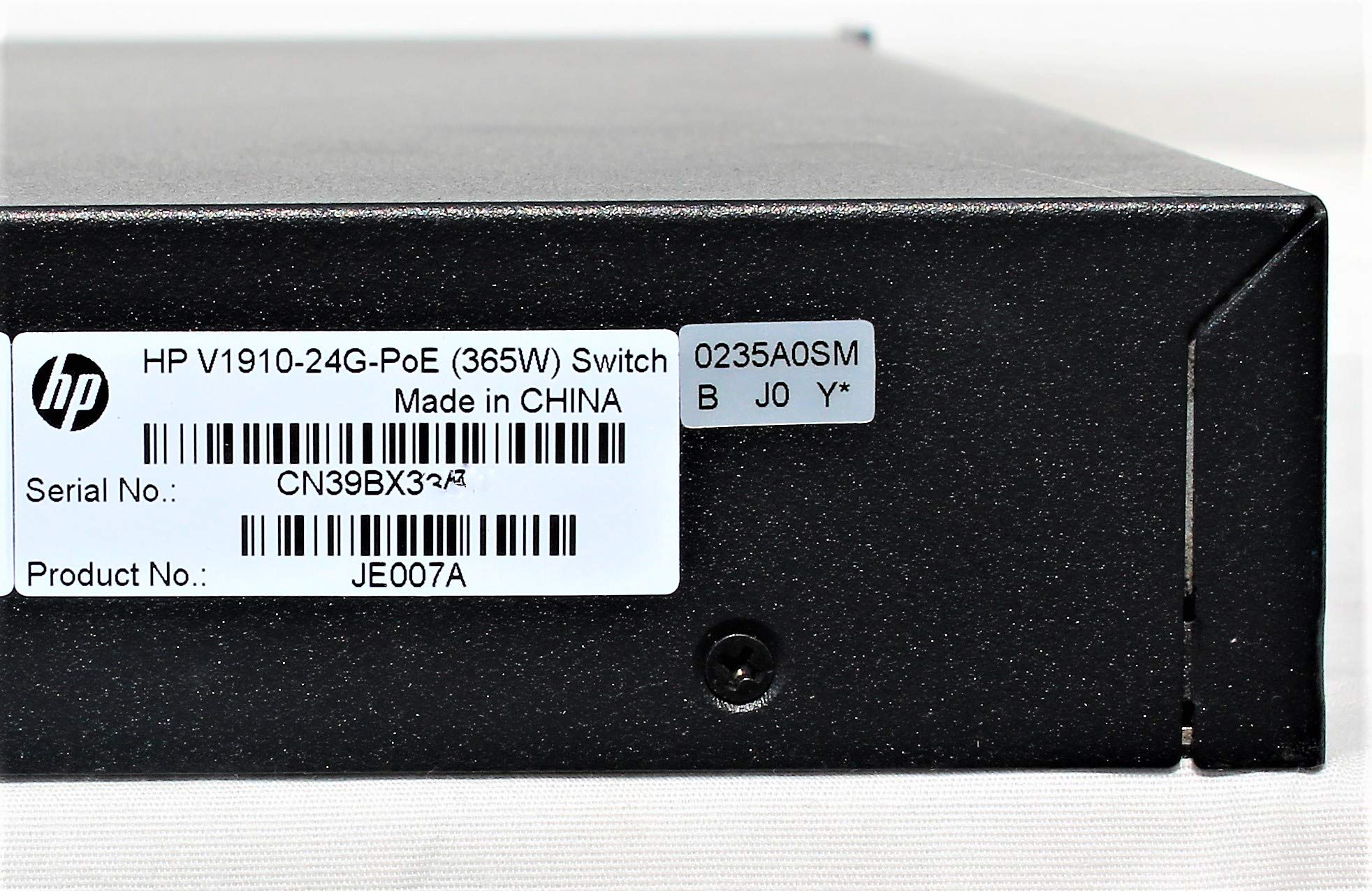 HP Procurve 1910-24G-PoE (365W) Switch (JE007A#ABA),Black