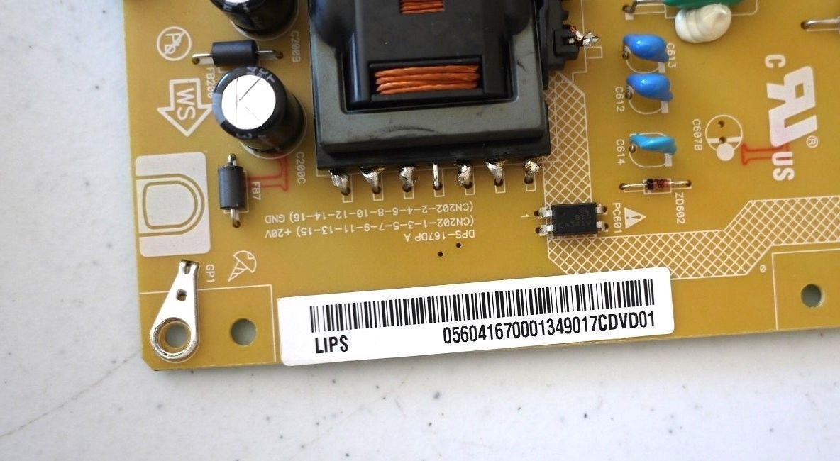 Vizio Power Supply 056.04167.0001 for E550i-B2. Board Label: DPS-167DP