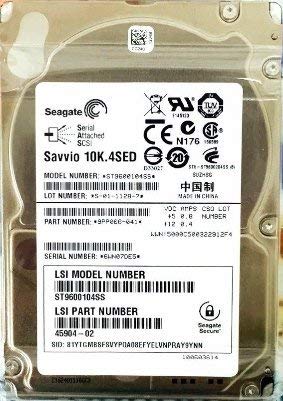 ST9600104SS Seagate 600GB 10000RPM SAS 6.0 Gbps 2.5 inch Savvio Hard Drive (Certified Refurbished)