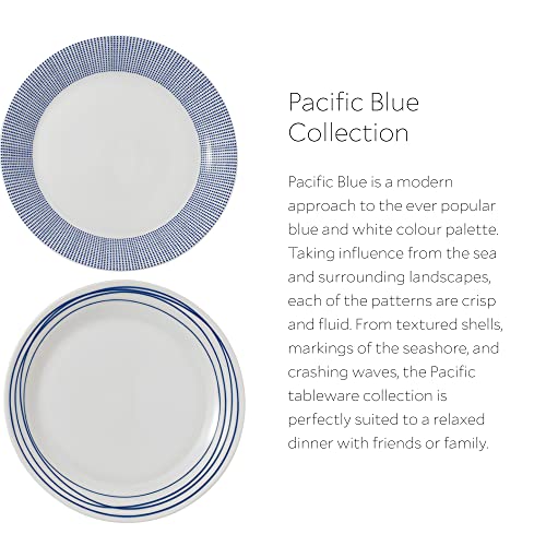 Royal Doulton Pacific Mixed Patterns Dinner Plates Set of 6