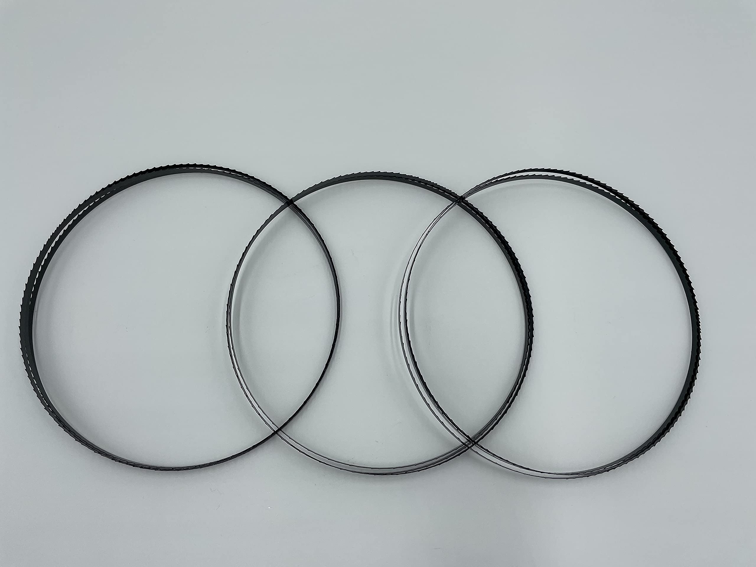 AYAO Pack of 3 Bandsaw Blades 62 Inch X 1/4 Inch X 14TPI for Ryobi, Powertec, Skil, Craftsman 9" Band Saws