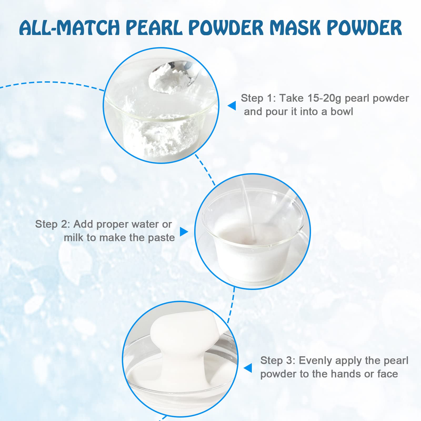 LANYU Premium Pearl Powder for Healthy Skin and Holistic Wellness, 200g