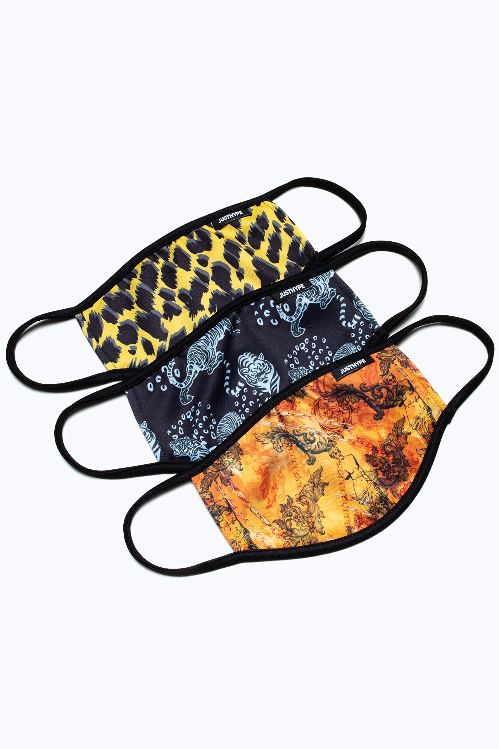 Adult Size/Black/Yellow