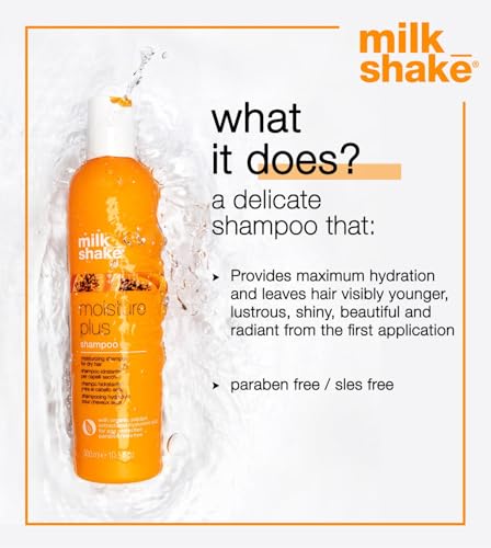 milk_shake Moisture Plus Shampoo, 10.1 Fl Oz (Pack of 1)