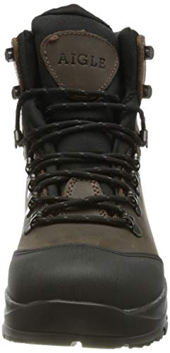 Aigle Men's Laforse MTD Hunting Shoe, Marron Dark Brown, 9.5