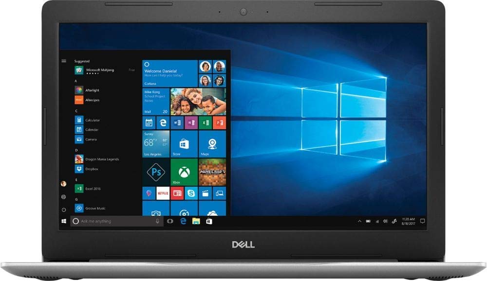 Dell - Inspiron 15.6" Touch-Screen Laptop - AMD Ryzen 5 - 8GB Memory - 1TB Hard Drive - Platinum Silver