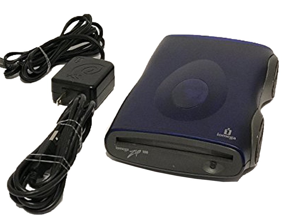 Iomega 31197 Zip 100 Portable USB Drive (PC/Mac)
