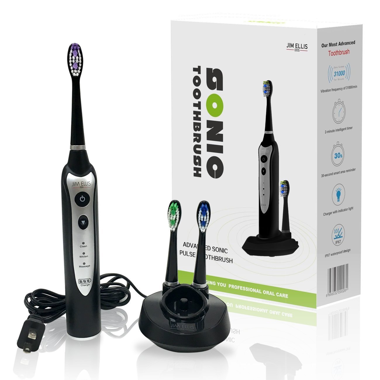 Dentist Designed, Sold, and Guaranteed. Oral Care Club by Dr Jim Ellis. Superior Sonic Cleaning for a Superior Smile.