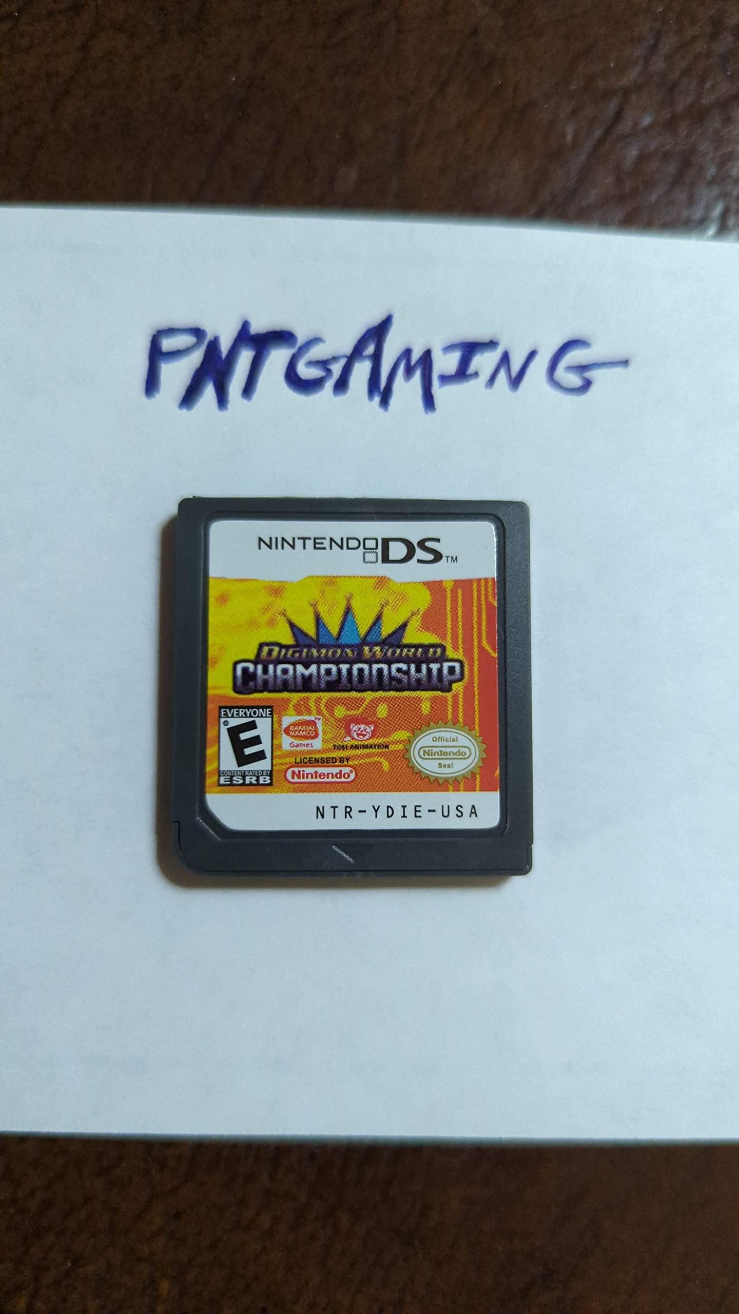 Digimon World Championship Cartridge Games Card Compatible with NDS/ 3DS / DSi / DSL / 2DSXL/ 3DSXL (Reproduction Version)