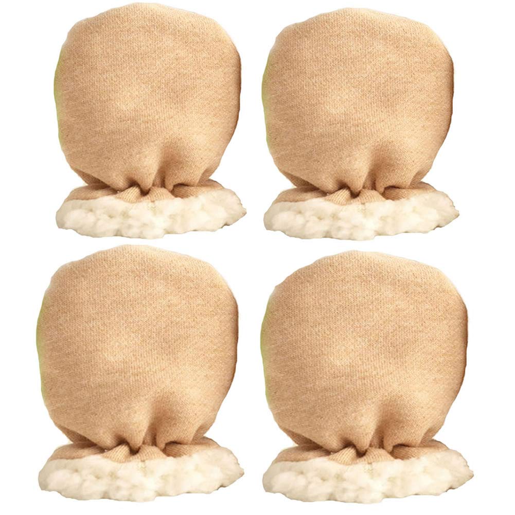 Paladoo Baby Mittens Sherpa Lined Fleece Winter (0-6,6-12 Months 2 pair)