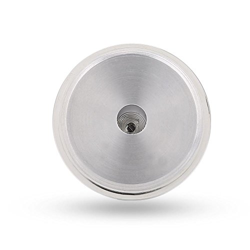 Dilwe Guitar Round Thermometer Hygrometer, Humidity Temperature Meter for Violin Guitar Case Instrument Care(Silver)