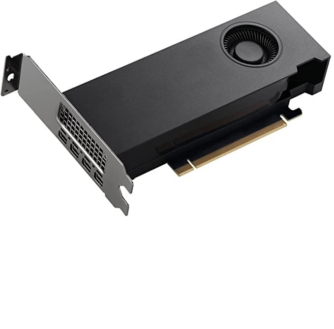 Computer Upgrade King NVIDIA RTX A2000 6GB GDDR6 (~3050) Low Profile LP PCIe Professional Gaming Graphics Card with Full and Half Height Brackets (B-Grade)