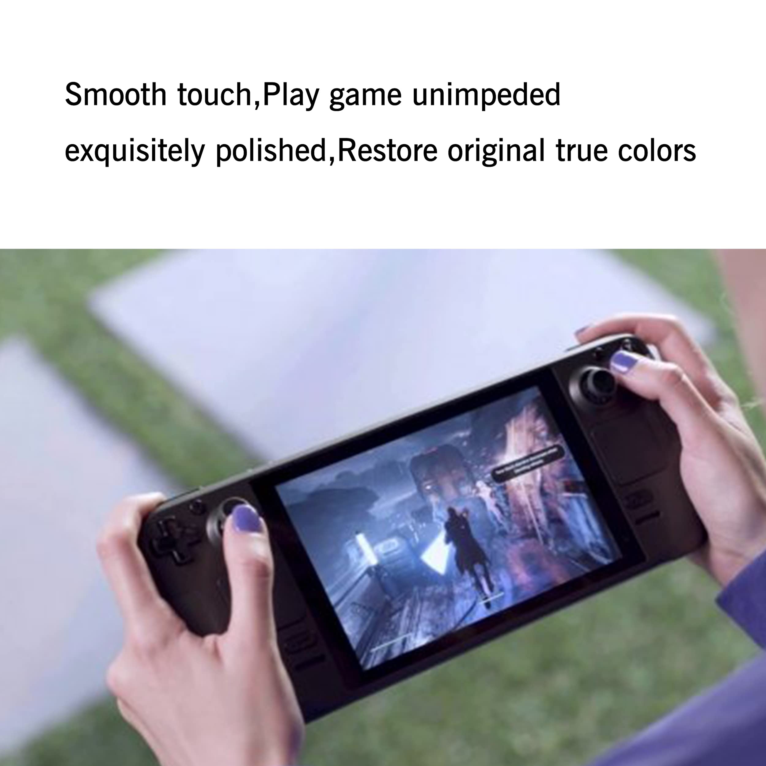 Ailun Screen Protector for Steam Deck [7 Inch] 2022 Tempered Glass Case Friendly [9H Hardness][2Pack]