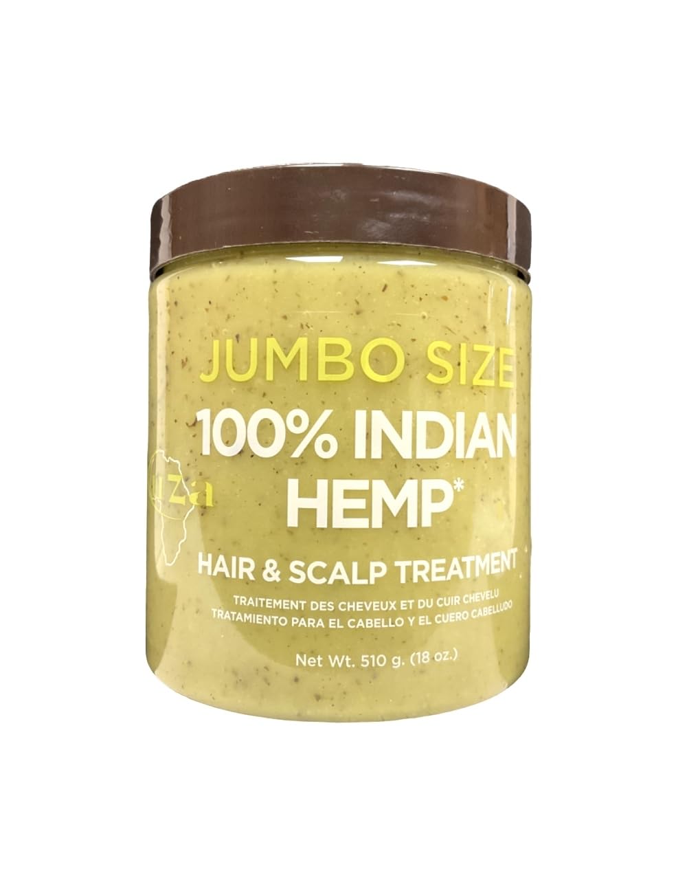 Kuza 100% Indian Hemp Hair and Scalp Treatment Jumbo Size 508.5g by Kuza