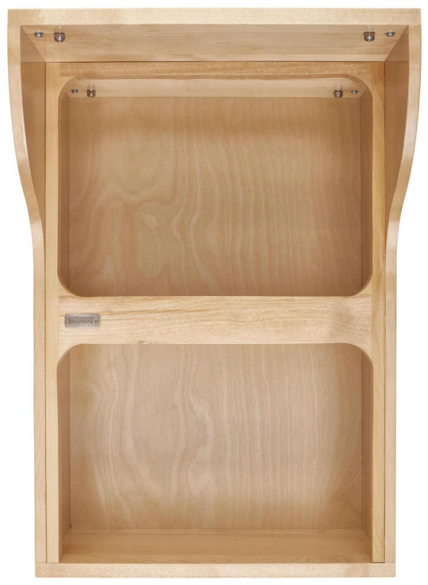 Rev-A-Shelf 4WCSC-1835CKGR-2/35 Qrt Soft-Close Full-Extension Pull-Out Waste Container w/Odor Reducing Green Compost Bin