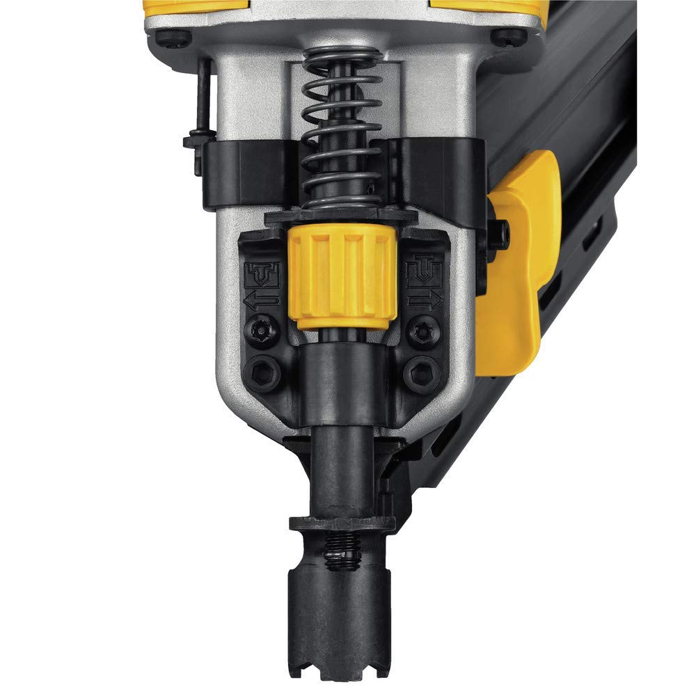 Dewalt DCN21PLM1R 20V MAX Lithium-Ion 21-Degree Plastic Collated Framing Nailer Kit (4 Ah) (Renewed)