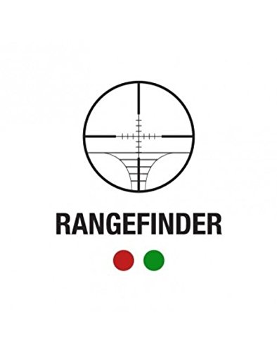AIM Sports XPF Series 4-16x50 Rifle Scope w/Locking Turrets and Rangefinder Reticle JXPFRL41650G