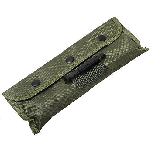 Aimee_JL Rifle Gun Cleaning Kit Set Shotgun Cleaner Brush Rod Maintenance for .22cal .223 556 Caliber with Durable Pouch Accessories