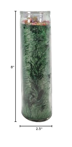 Attract Attract for Money-Palm Wax Spiritual Intention Spell Candle-[Green] | Vela CASA ESOTERICA PERFUMADA- (JALA JALA DEL Dinero)