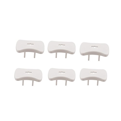 EliteBaby Cover Outlet Plug Protector with Key for Baby Safety, 6 Pack