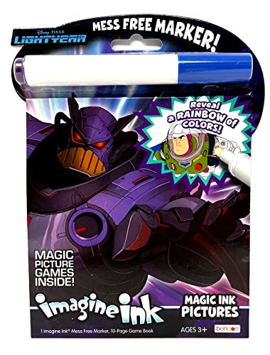 Buzz Lightyear Coloring Book Bundle with Imagine Ink, Stickers pad and More
