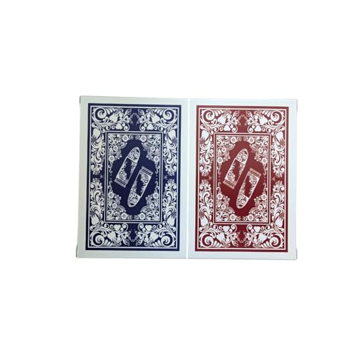 Bullets Playing Cards – Two Decks of Poker Cards – Waterproof Plastic – Easy to Read & Great Feel - Jumbo Index & Four Pips – Including Cut-Card – Professional Playing Cards for Texas Holdem Poker