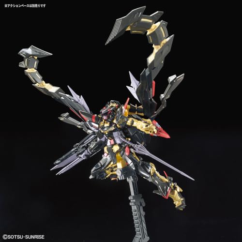 BANDAI Hobby RG #24 Gold Frame Amatsu Mina Gundam Seed Astray Model Kit (1/144 Scale)