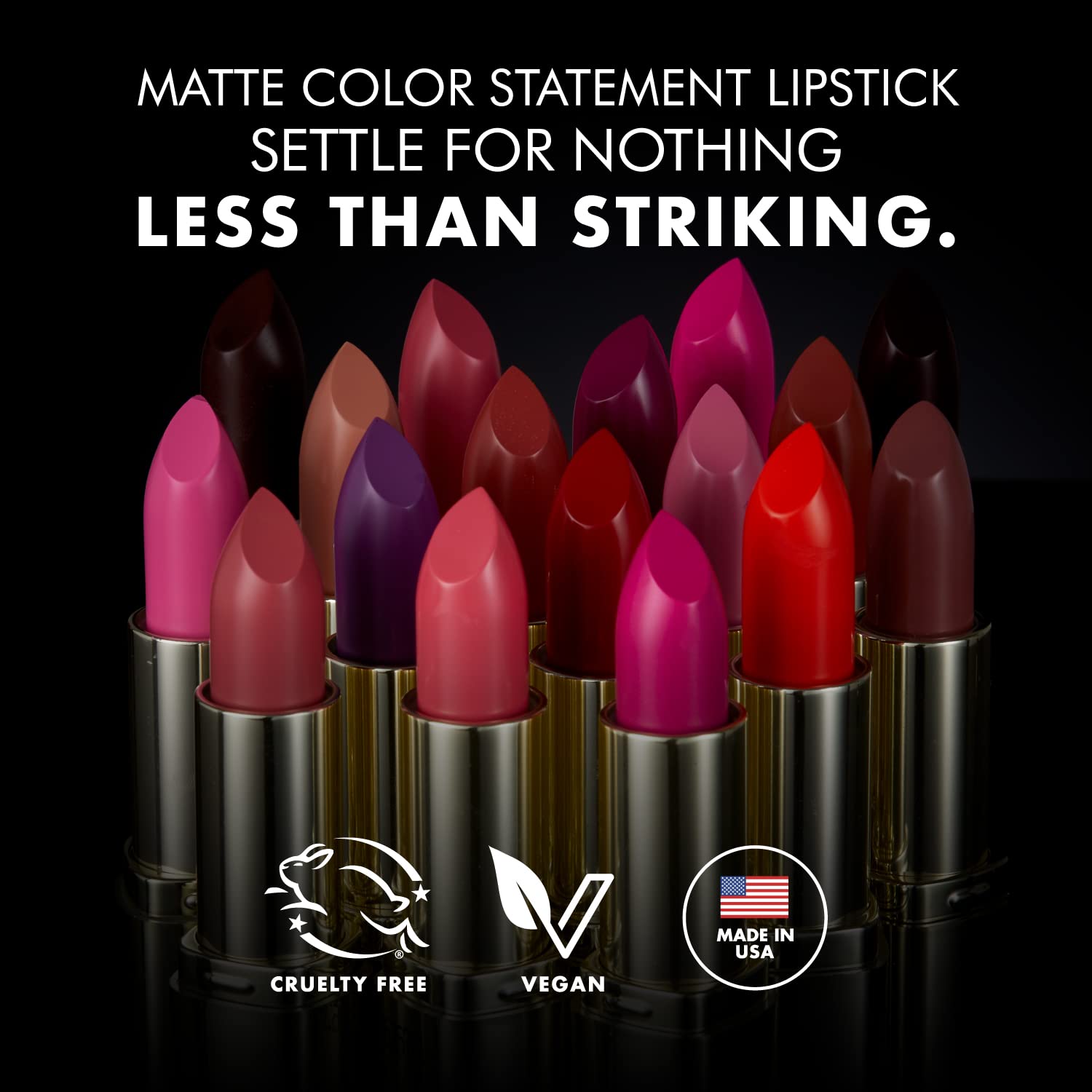 Milani Color Statement Lipstick - Perfect Peach (0.14 Ounce) Cruelty-Free Nourishing Lipstick in Vibrant Shades