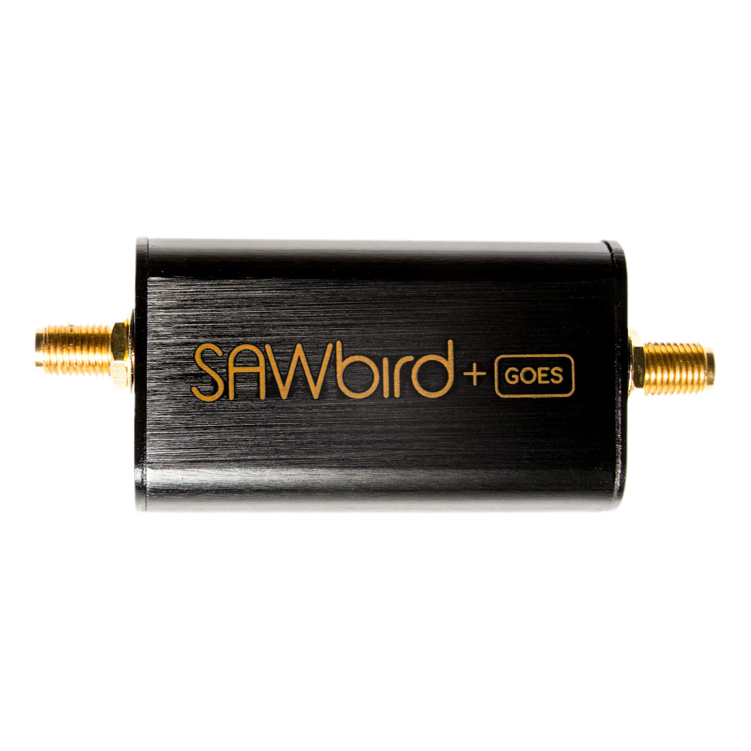 NooElec SAWbird+ GOES - Premium Saw Filter & Cascaded Ultra-Low Noise LNA Module for NOAA (GOES/LRIT/HRIT/HRPT) Applications. 1688MHz Center Frequency