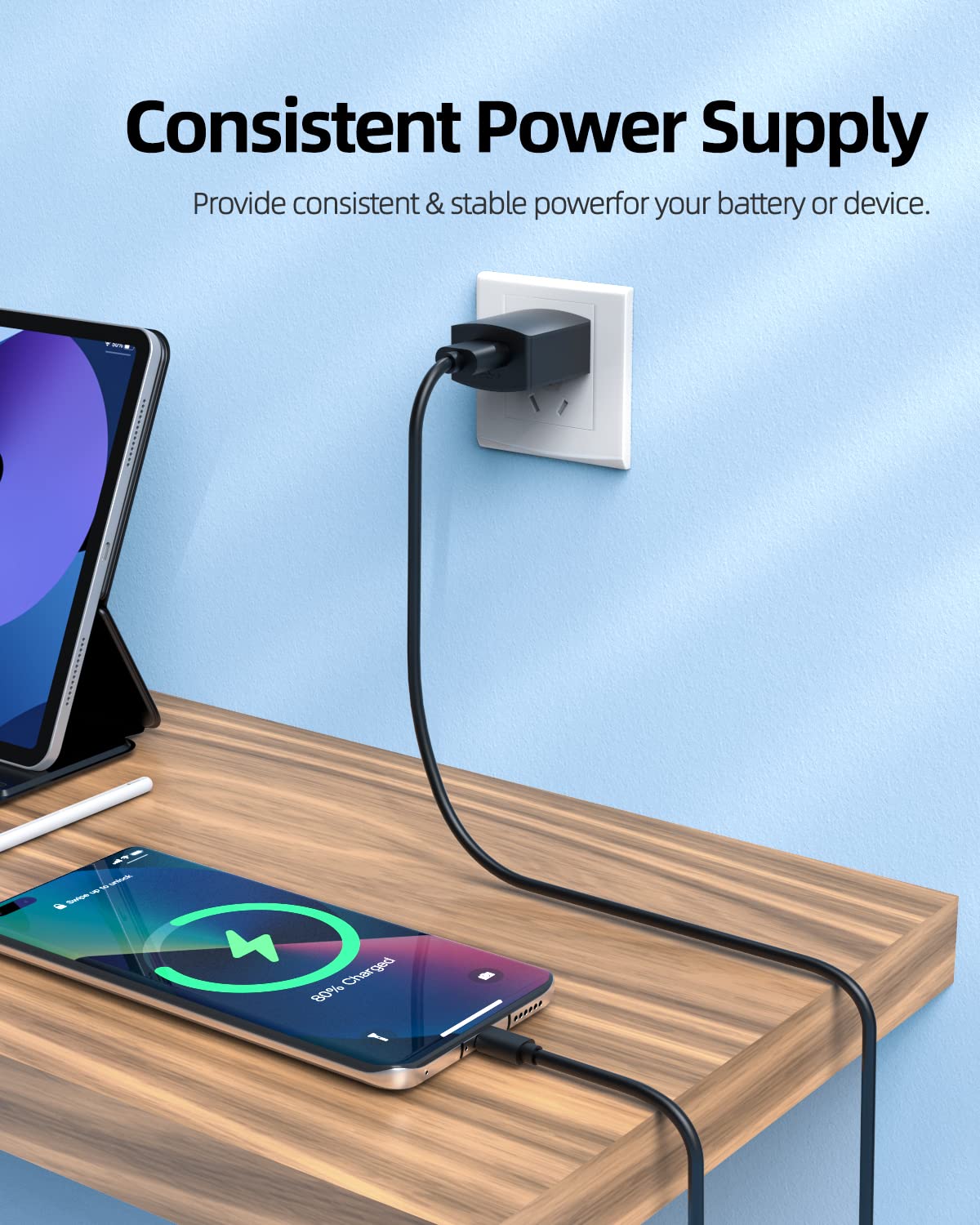 Micro USB Charger Fit for Ultimate Ears UE MegaBoom 3 Boom 2 3 Blast Roll 2 Mini Boom MegaBlast WonderBoom 1 2 Wonder Boom Portable Bluetooth Speaker Power Supply Adapter Cord