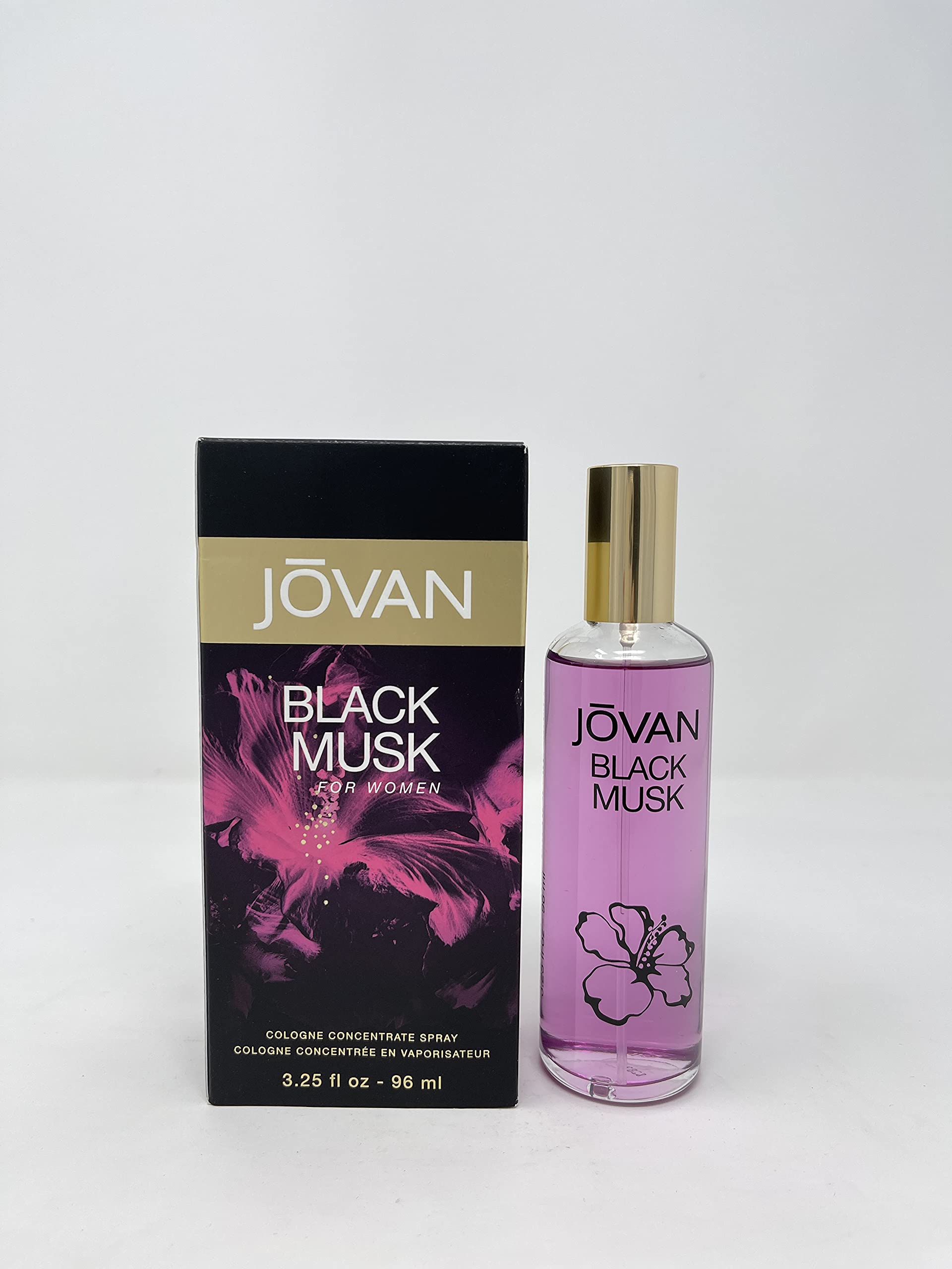 JOVAN BLACK MUSK by Jovan COLOGNE CONCENTRATE SPRAY 3.25 OZ for WOMEN