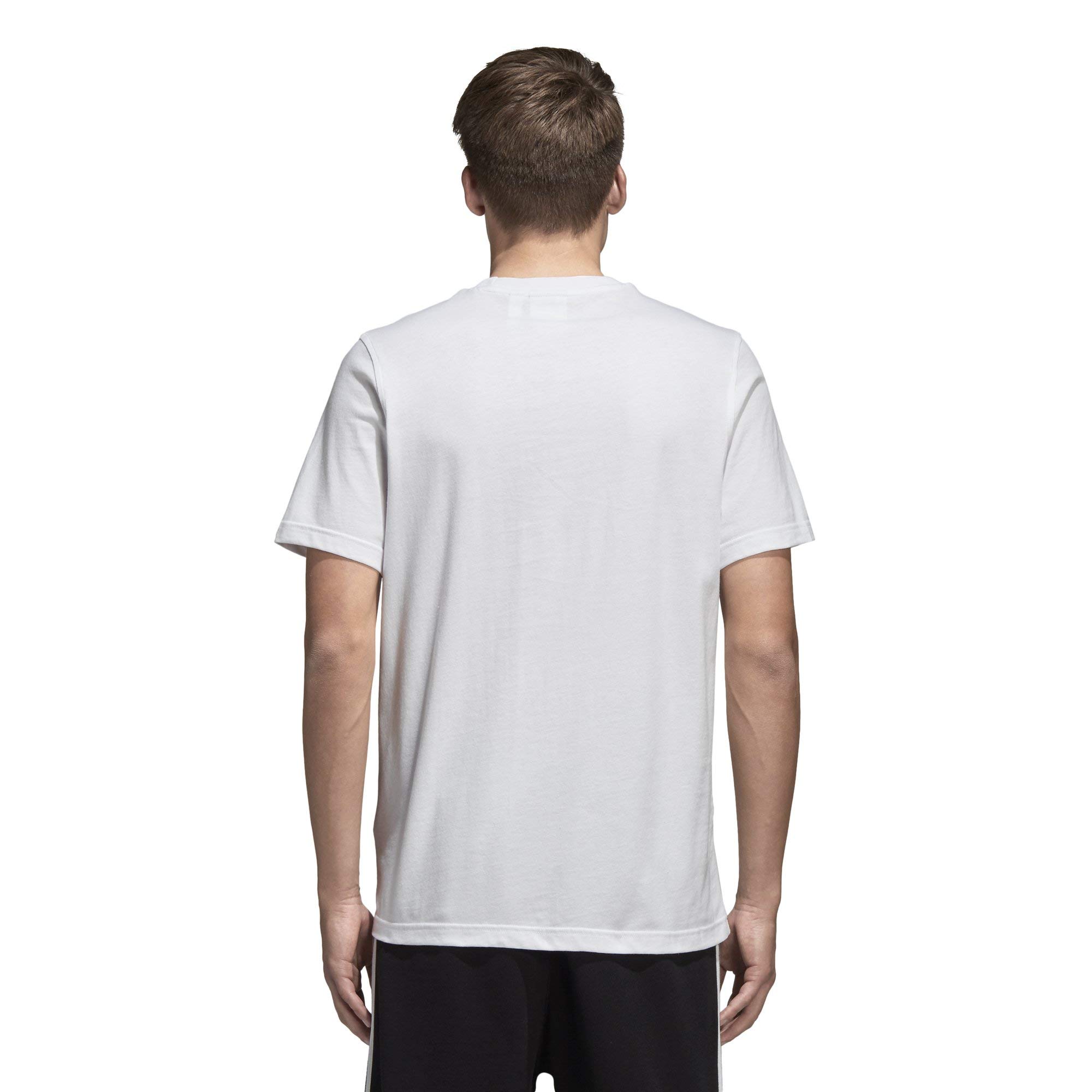 adidas Originals mens Trefoil Tee White X-Large