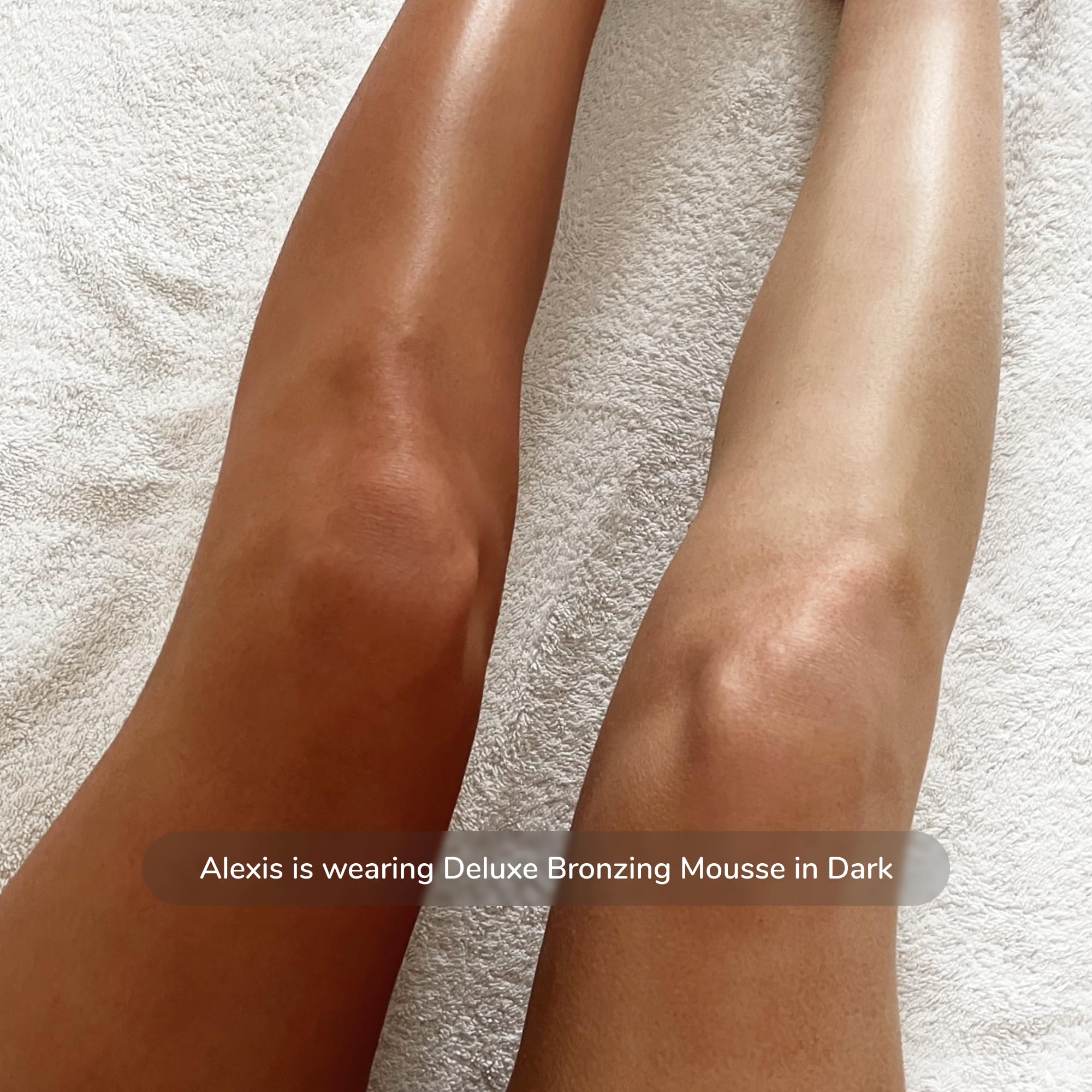 Loving Tan Deluxe Bronzing Mousse, Dark - Streak Free, Natural looking, Professional Strength Sunless Tanner - Up to 5 Self Tan Applications per Bottle, Cruelty Free, Naturally Derived DHA - 4 FL Oz