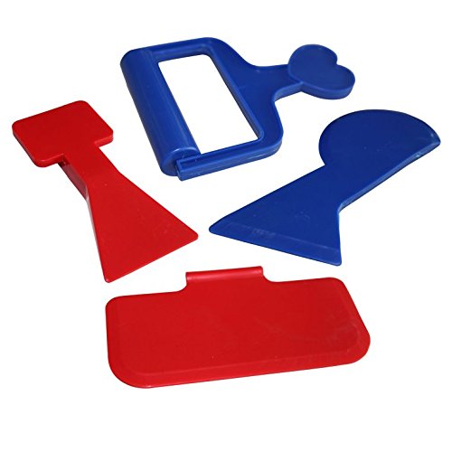CoolSand Advanced Building Sand Molds and Tools Kit - Works with All Other Play Sand Brands - 37 Pieces Includes: Castle, Bricks and Walls Molds, and Tools - Sand Not Included
