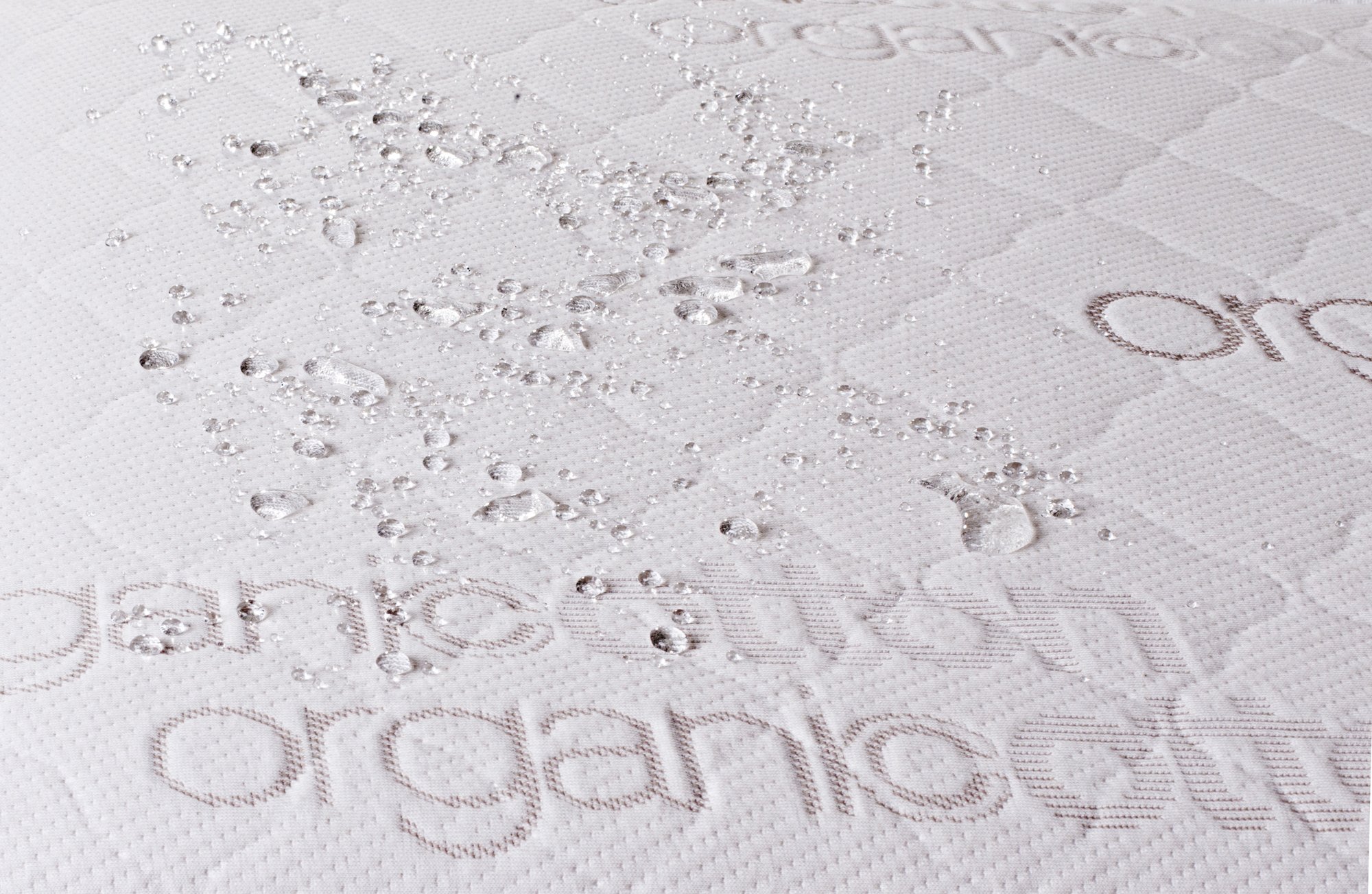 LA Baby Rectangular Cradle Mattress Pad, 2" with 100% Organic Cotton Top Layer on Waterproof Cover - Made in USA
