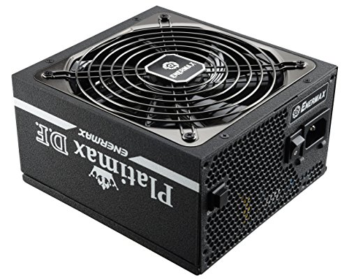 Enermax Platimax D.F. 80 PLUS Platinum Certified Full Modular 1050W Power Supply with Amazing DFR Technolohy and D.F. switch, Individual Sleeved Cable, 10 years Warranty , EPF1050EWT