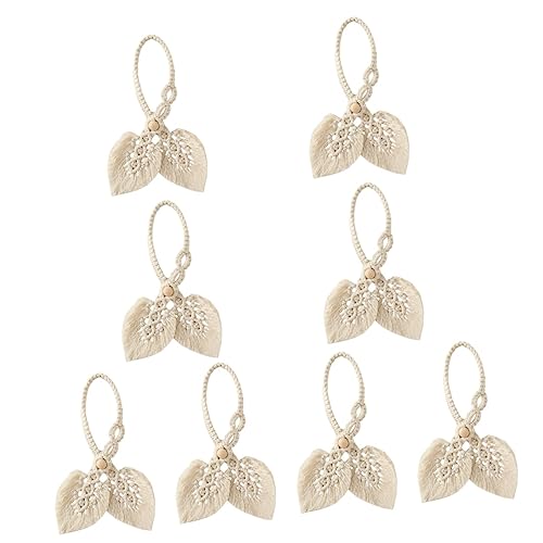 Didiseaon 8 Pcs Curtain Tie Rope Outdoor Accessories Cotton Shower Curtain Out Door Decor Curtain Holders Outdoor Curtain Drapery Holdback Curtain Fixator Decorative Curtain Tieback Rural