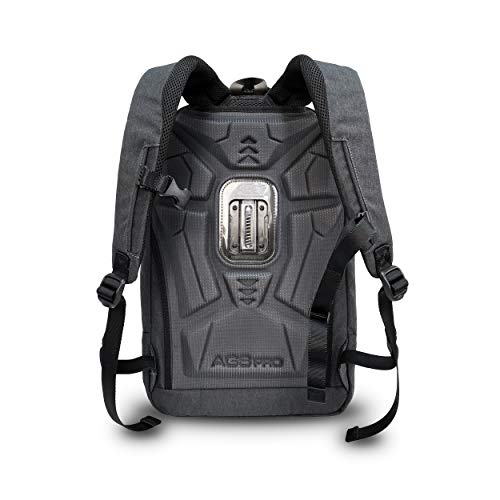 CGEAR Weight Free Backpack β Patented Suspension System β Weightless Backpack with Breathable Straps - Extreme Comfort - Charcoal