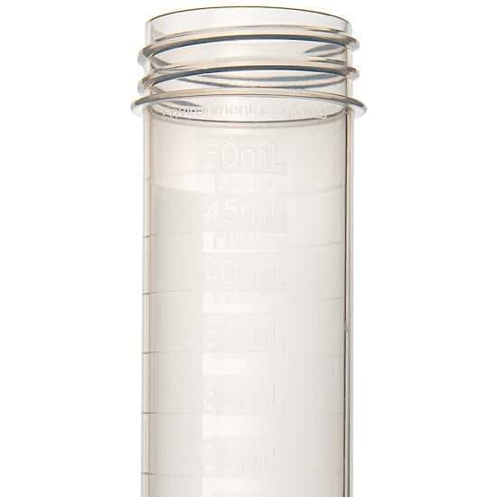 Environmental Express UC475-GN Ultimate Digestion Cup with Green Polyethylene-Faced Lined Cap, 50 mL Capacity, Polypropylene (Pack of 500)