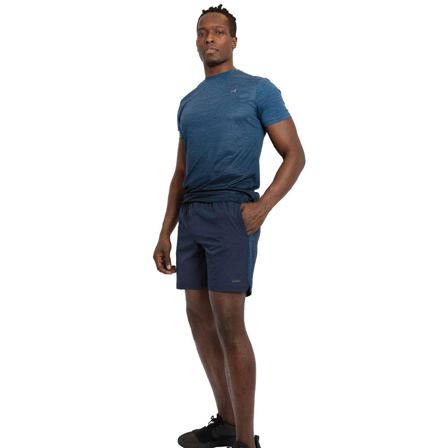 Al1ve Men's Tee Shirt Quick Dry Active Performance Short Sleeve Shirt