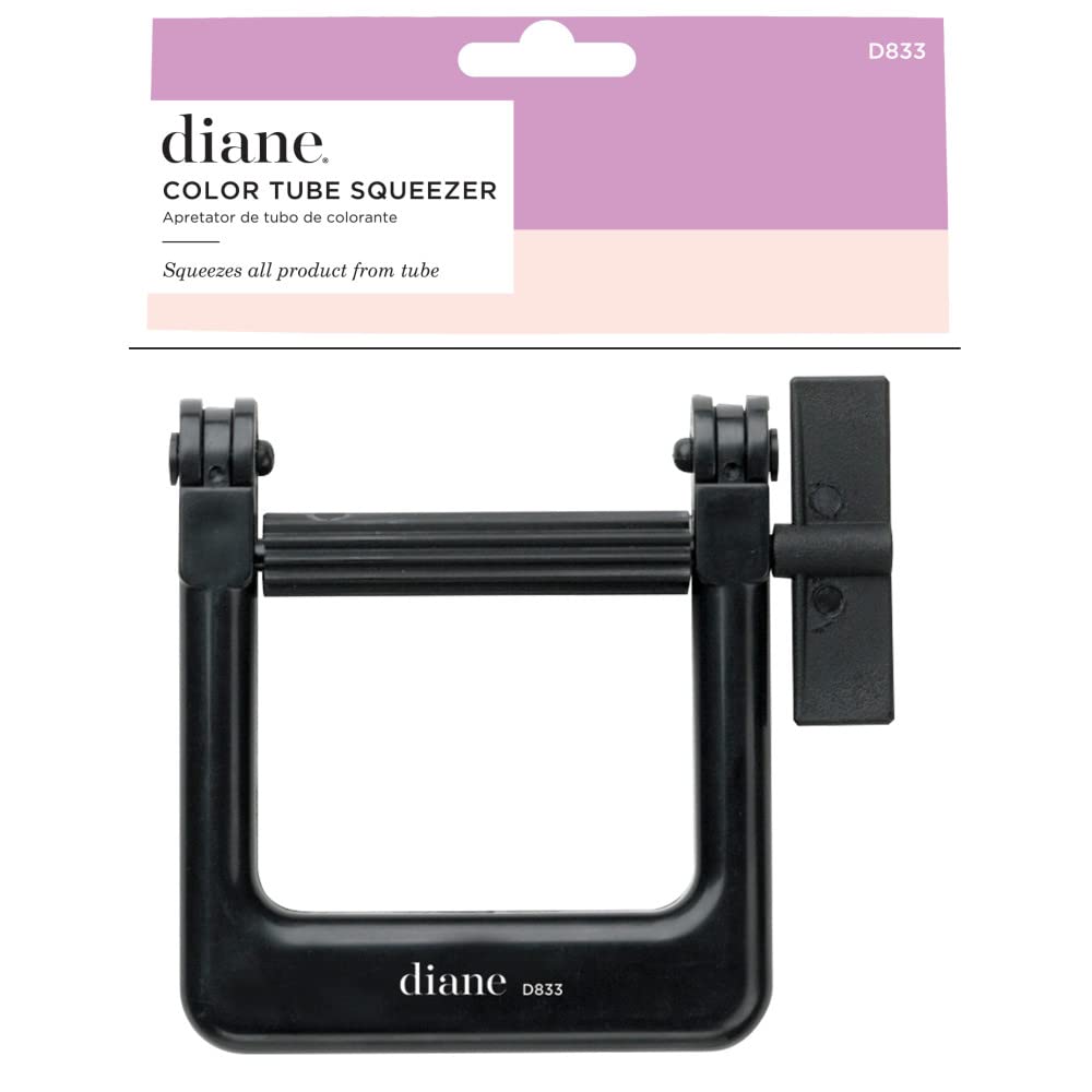 Diane - Tube Squeezer for Toothpase, Cosmetics, Lotions and Hair Products (D833), black