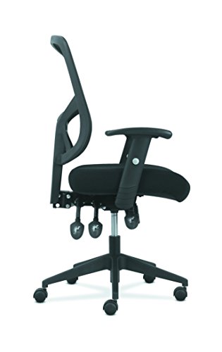 Sadie Customizable Ergonomic High-Back Mesh Task Chair with Arms and Lumbar Support - Ergonomic Computer/Office Chair (HVST121)