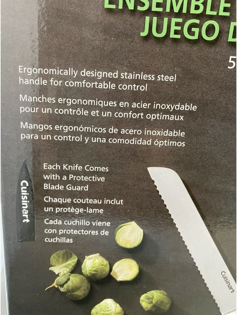 Cuisinart Elite Series Knives 5 pieces