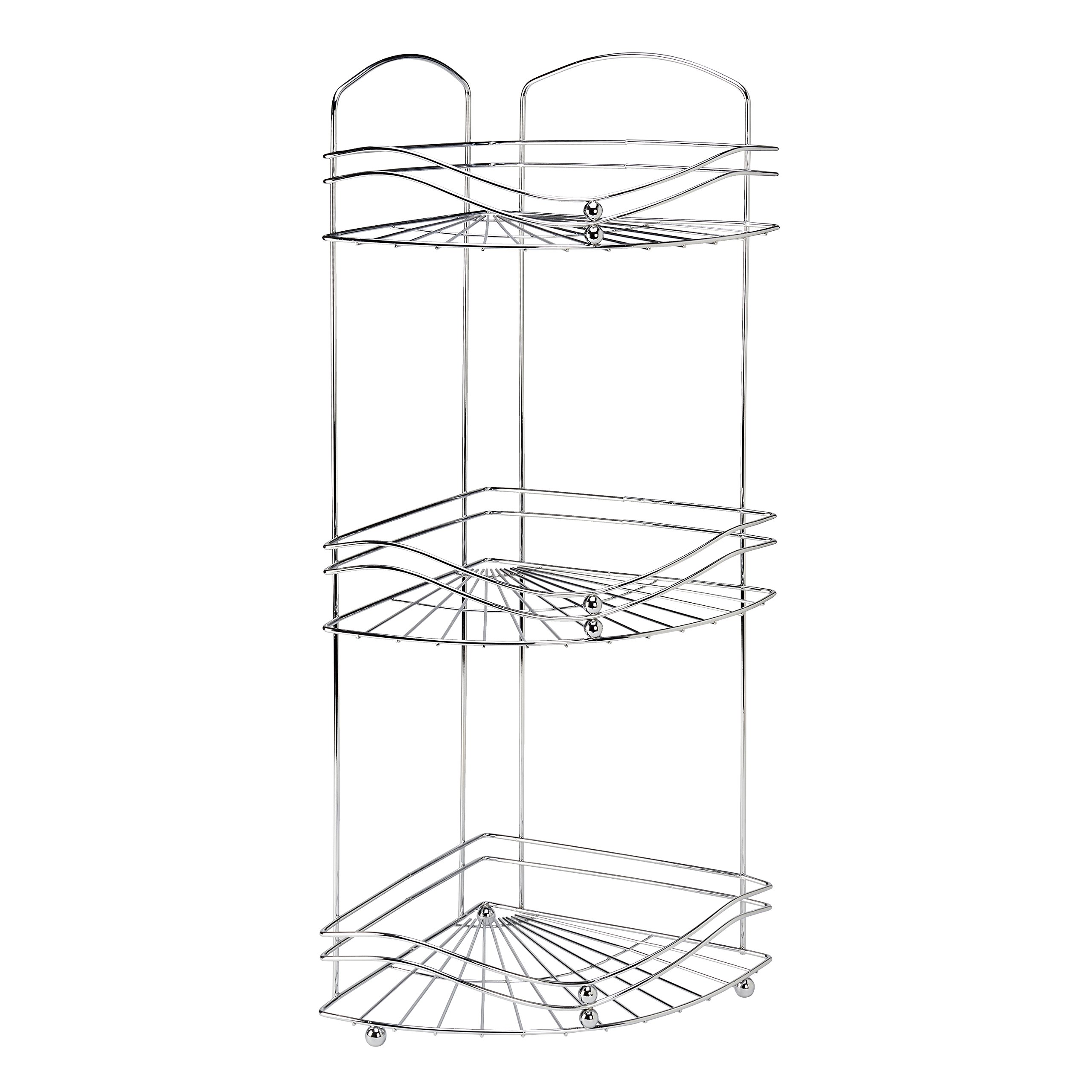Bath Bliss Spa Tower Towel Stand, Chrome