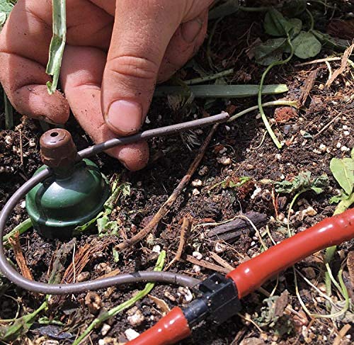 Blumat Irrigation System for 8 Plants w/Pressure Reducer | Automatic Drip Irrigation Kit | No Electricity, No Batteries Required | Garden, Patio, Hanging Baskets, Raised Bed, Greenhouse