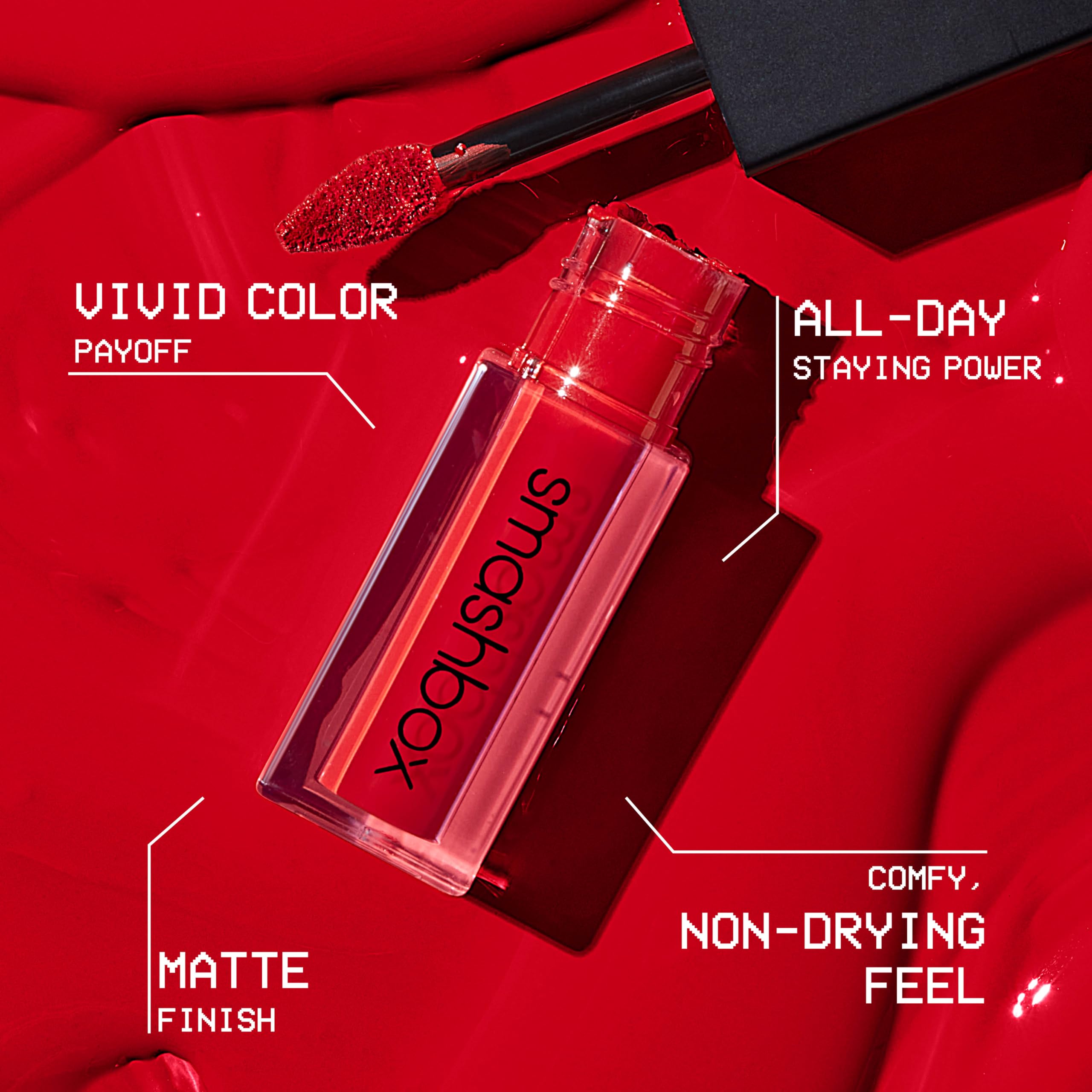 Smashbox Always On Longwear Matte Liquid Lipstick| Long Lasting, Waterproof + Non-Drying, Bawse