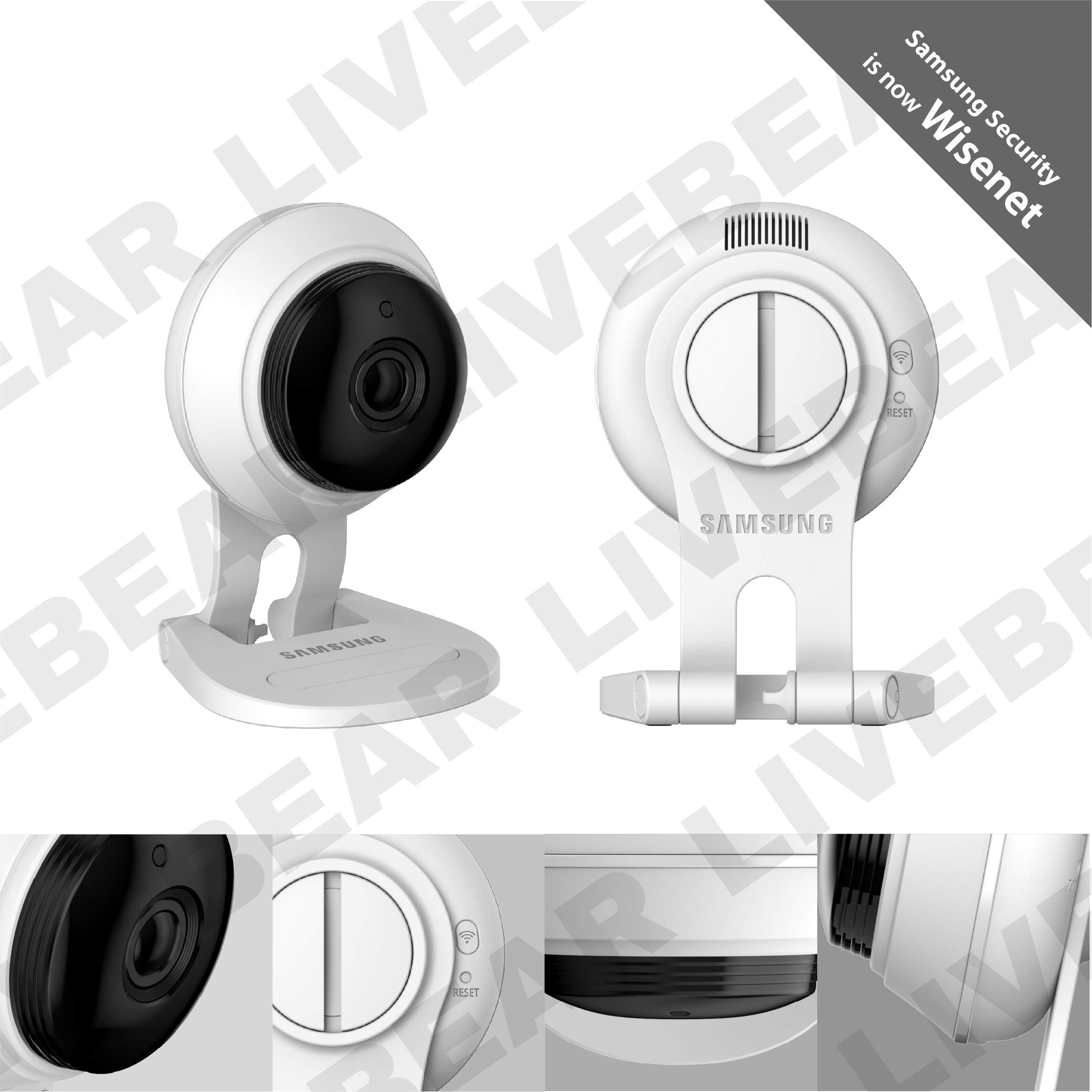 SNH-C6417BN - Samsung Wisenet SmartCam 1080p Full HD Wi-Fi Camera