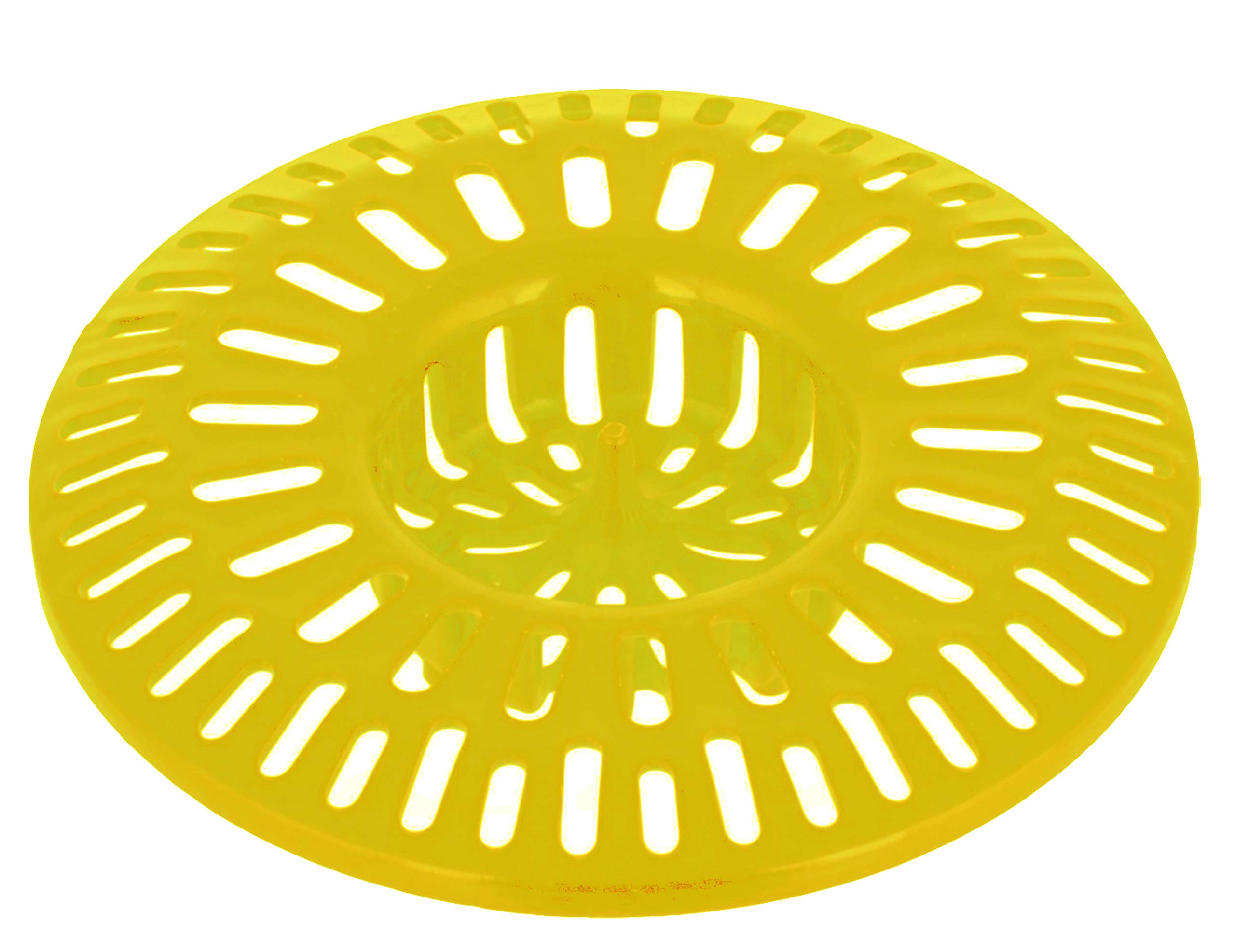 Sink Strainer 3 Inch - Plastic Bathtub Hair Catcher for Drain - Kitchen Drain Catcher for Food, Waste, 3 Pcs - Accessories for Bathroom and Kitchen