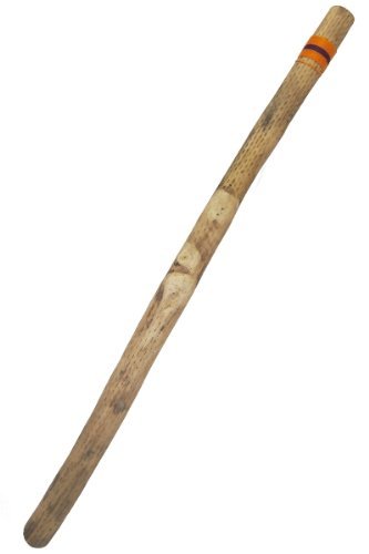 Africa Heartwood Project 50" Cactus Rainstick from Chile - Authentic Handcrafted Rain Stick Musical Instrument with Rasta Yarn Wrap and Durable Sealant