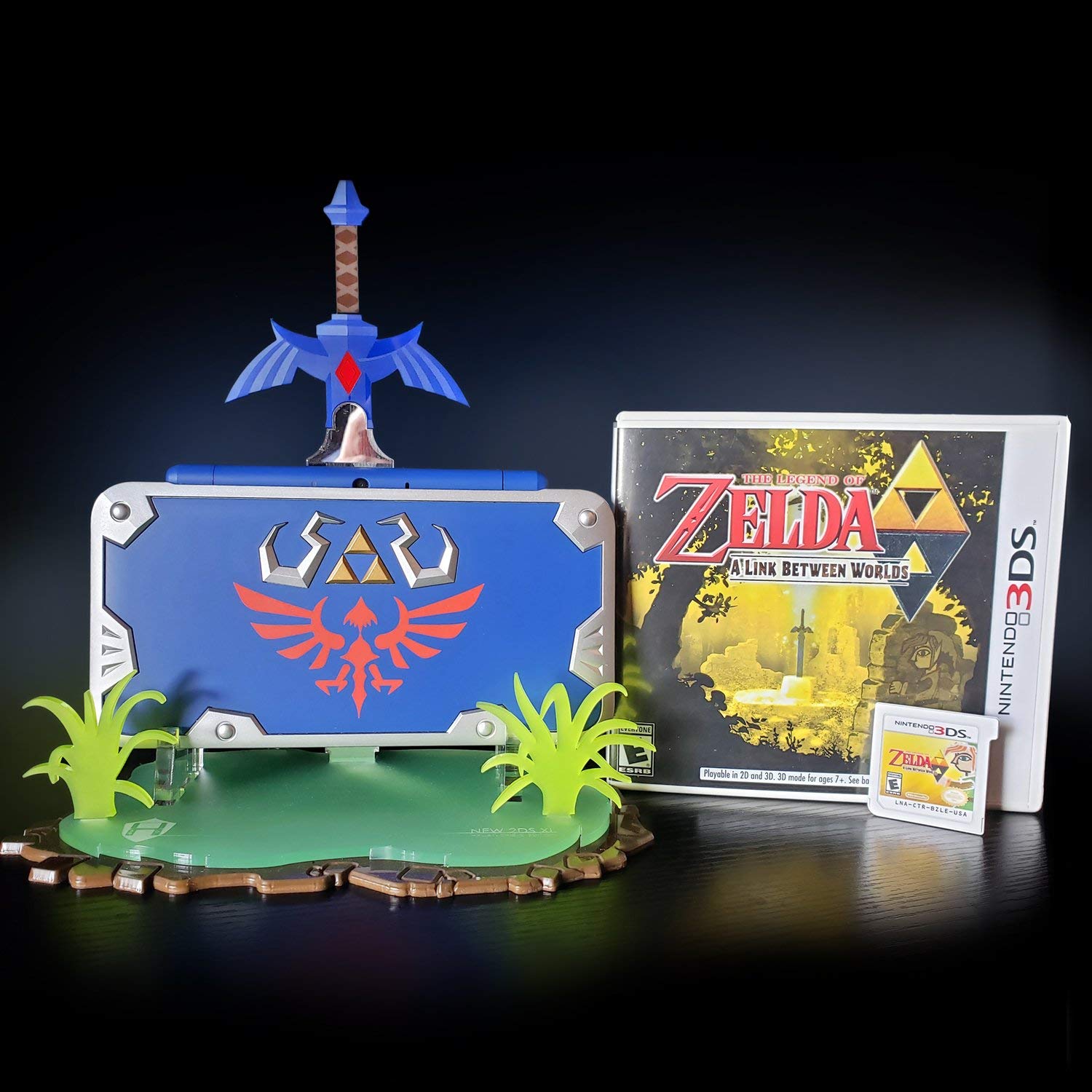 Display Stand for the Nintendo Hylian Shield New 2DS XL